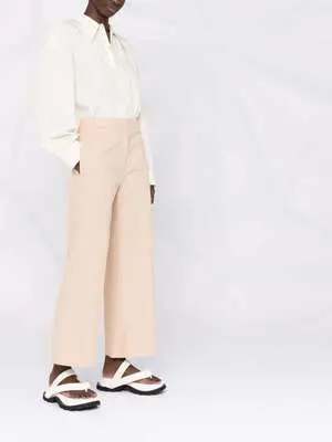 JIL SANDER Straight-leg Trousers - Neutrals