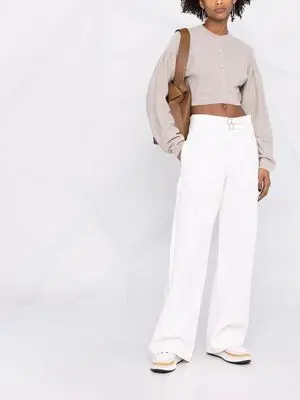 JIL SANDER Wide-leg Denim Jeans