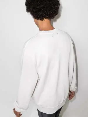 Amiri Bandana Logo Appliqué Sweatshirt