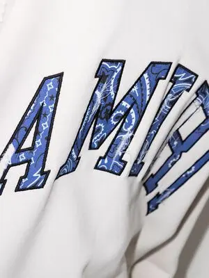Amiri Bandana Logo Appliqué Sweatshirt