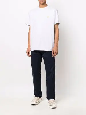 Carhartt Work In Progress Embroidered-logo Cotton T-shirt