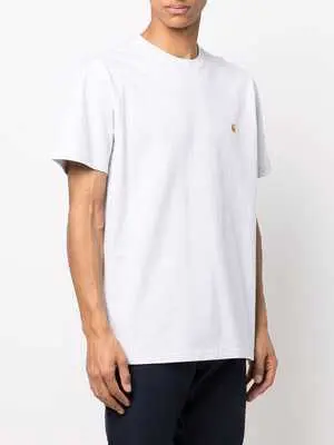 Carhartt Work In Progress Embroidered-logo Cotton T-shirt