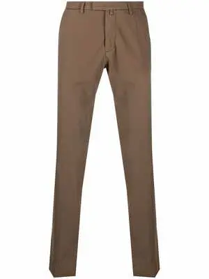 BRIGLIA 1949 Tailored Straight-leg Trousers - Brown