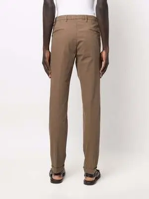 BRIGLIA 1949 Tailored Straight-leg Trousers - Brown