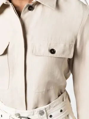 Woolrich Fitted Button-up Shirt