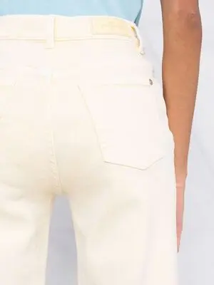 7 For All Mankind High-waisted Straight Jeans