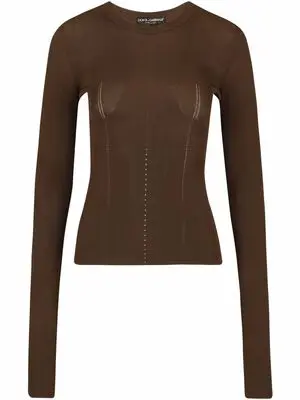 Dolce & Gabbana Long-sleeve Ribbed Jumper