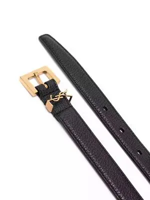 Saint Laurent Cassandre Thin Belt