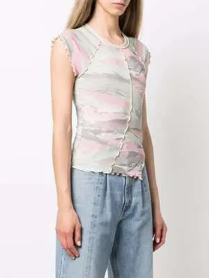 DIESEL® Cl-t-skyover Camouflage Top