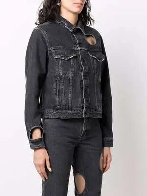 Off-White Meteor Denim Jacket - Grey