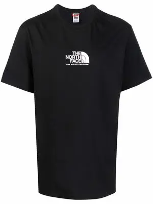 The North Face Logo-print Short-sleeved T-shirt - Black