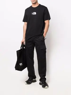 The North Face Logo-print Short-sleeved T-shirt - Black
