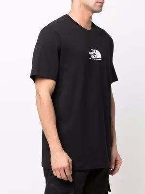 The North Face Logo-print Short-sleeved T-shirt - Black