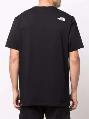 The North Face Logo-print Short-sleeved T-shirt - Black