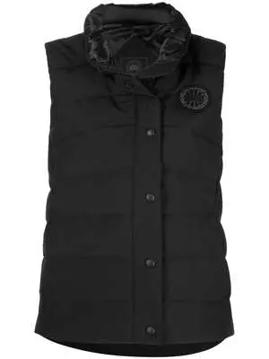 Canada Goose Feather-down Padded Gilet - Black