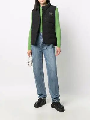 Canada Goose Feather-down Padded Gilet - Black