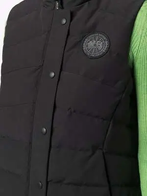 Canada Goose Feather-down Padded Gilet - Black