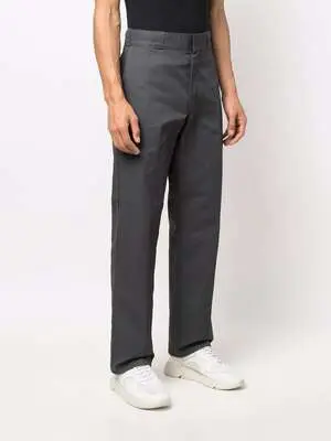 Dickies Rear Logo-patch Trousers - Grey