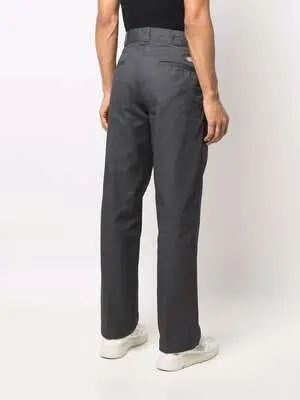 Dickies Rear Logo-patch Trousers - Grey