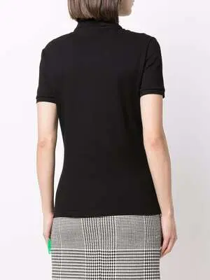 Lacoste Short-sleeve Slim-fit Polo Shirt - Black