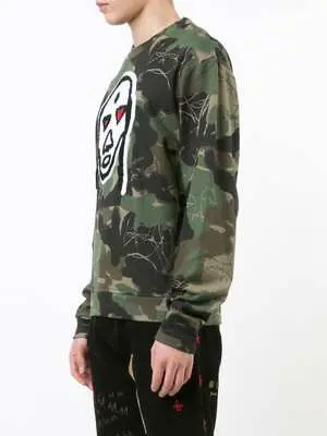 HACULLA. Camouflage Print Sweatshirt