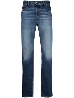 DIESEL® Stonewashed Slim-cut Jeans