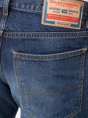 DIESEL® Stonewashed Slim-cut Jeans