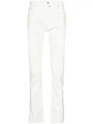 Jacob Cohen Bard Slim-fit Jeans - White