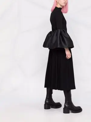 ULYANA SERGEENKO A-line Midi Skirt