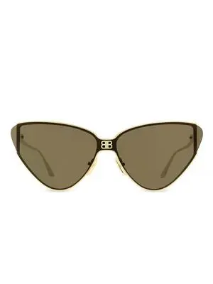 Balenciaga Cat-eye Sunglasses - Gold