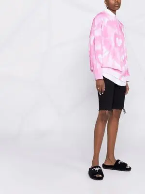 Red Valentino Heart-motif Cotton Sweatshirt