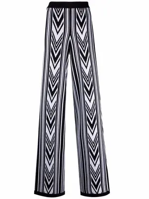 Balmain Chevron Pattern Trousers