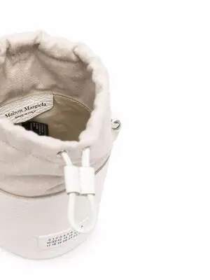 MAISON MARGIELA 5ac Bucket Bag - White