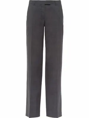 Miu Miu Check-wool Trousers