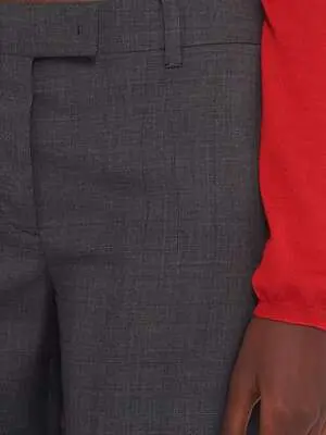 Miu Miu Check-wool Trousers