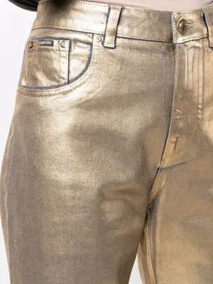 TOM FORD Metallic Knee-length Shorts