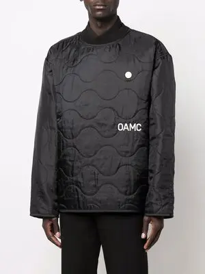 OAMC Peacemaker Print Quilted Jacket