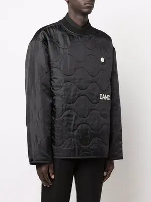 OAMC Peacemaker Print Quilted Jacket