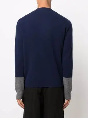 Comme Des Garçons V-neck Wool Cardigan