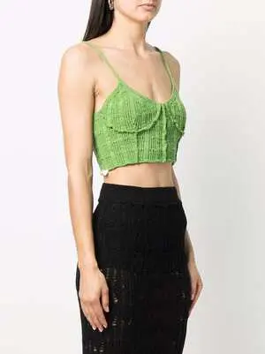 Acne Studios Ladder-knit Skirt