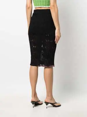 Acne Studios Ladder-knit Skirt