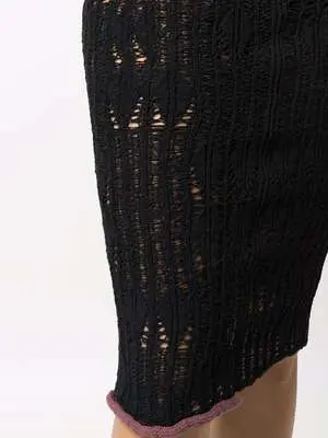 Acne Studios Ladder-knit Skirt