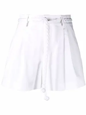 Red Valentino Rope Belted Tailored Shorts
