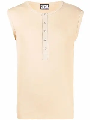 DIESEL® Sleeveless Fitted T-shirt