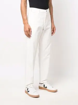 Dickies Rear Logo-patch Trousers - White