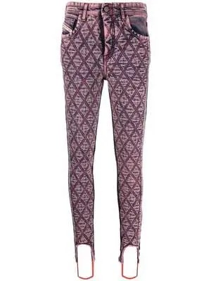 DIESEL® Super-skinny Quilted Jeans - Pink