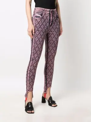 DIESEL® Super-skinny Quilted Jeans