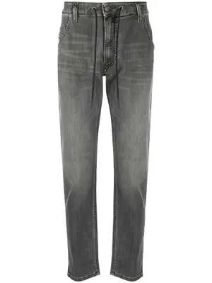 DIESEL® Drawstring-waist Tapered Jeans