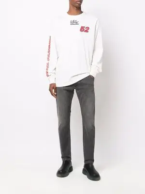 DIESEL® Drawstring-waist Tapered Jeans