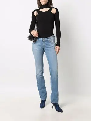 DIESEL® Straight-leg Low-rise Jeans